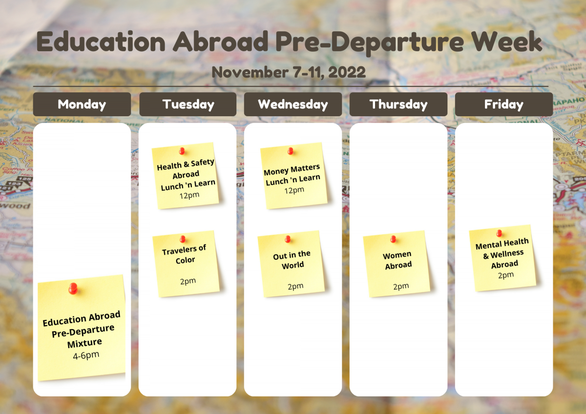 Pre-Departure Orientation | Office of International Education and ...